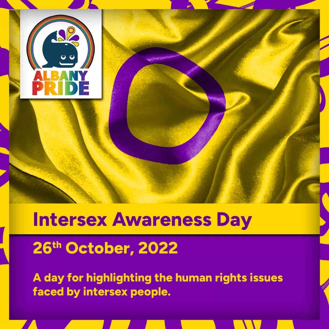 Intersex Awareness Day 22 Albany Pride