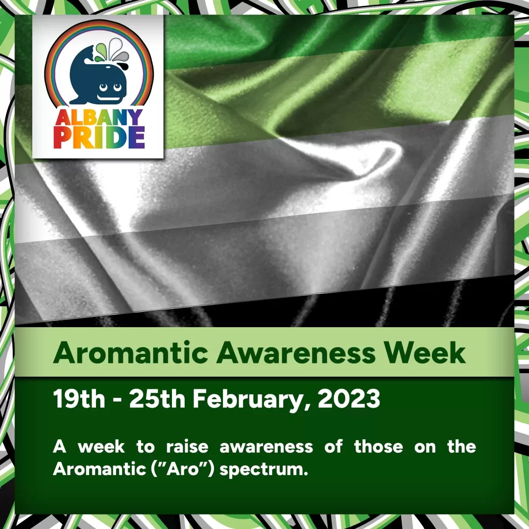 It’s Aromantic Awareness Week! | Albany Pride